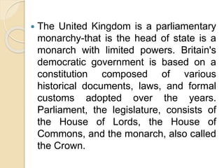 English Government | PPTX