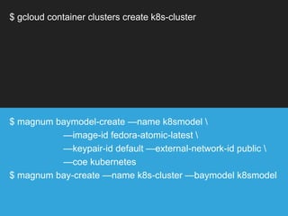GKE vs OpenStack Magnum | PPT