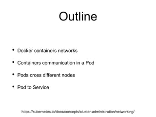 Kubernetes networks | PPTX