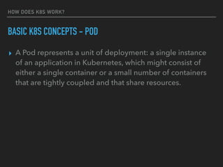 Kubernetes - A Short Ride Throught the project and its ecosystem | PPT