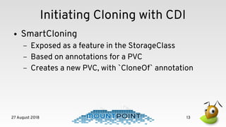 Approaches for duplicating Kubernetes Storage with Gluster | PPT