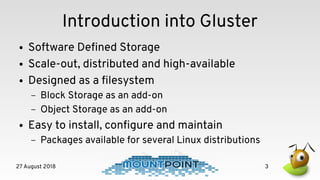 Approaches for duplicating Kubernetes Storage with Gluster | PPT