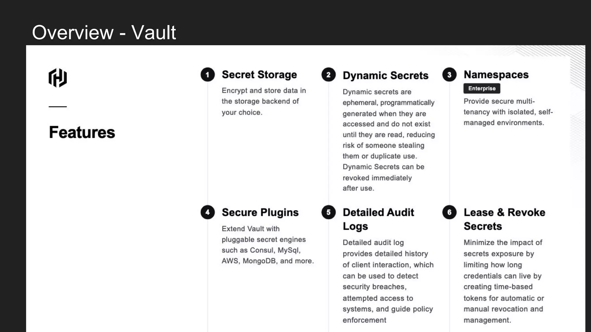 Kubernetes, Terraform, Vault, and Consul | PPT