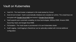 Kubernetes, Terraform, Vault, and Consul | PPT