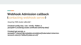 K8s Webhook Admission | PPT