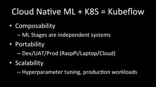 Kubeflow and Data Science in Kubernetes | PPT