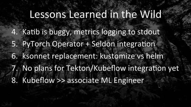 Kubeflow and Data Science in Kubernetes | PPT