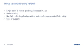 K8s as a service with Rancher | PPT