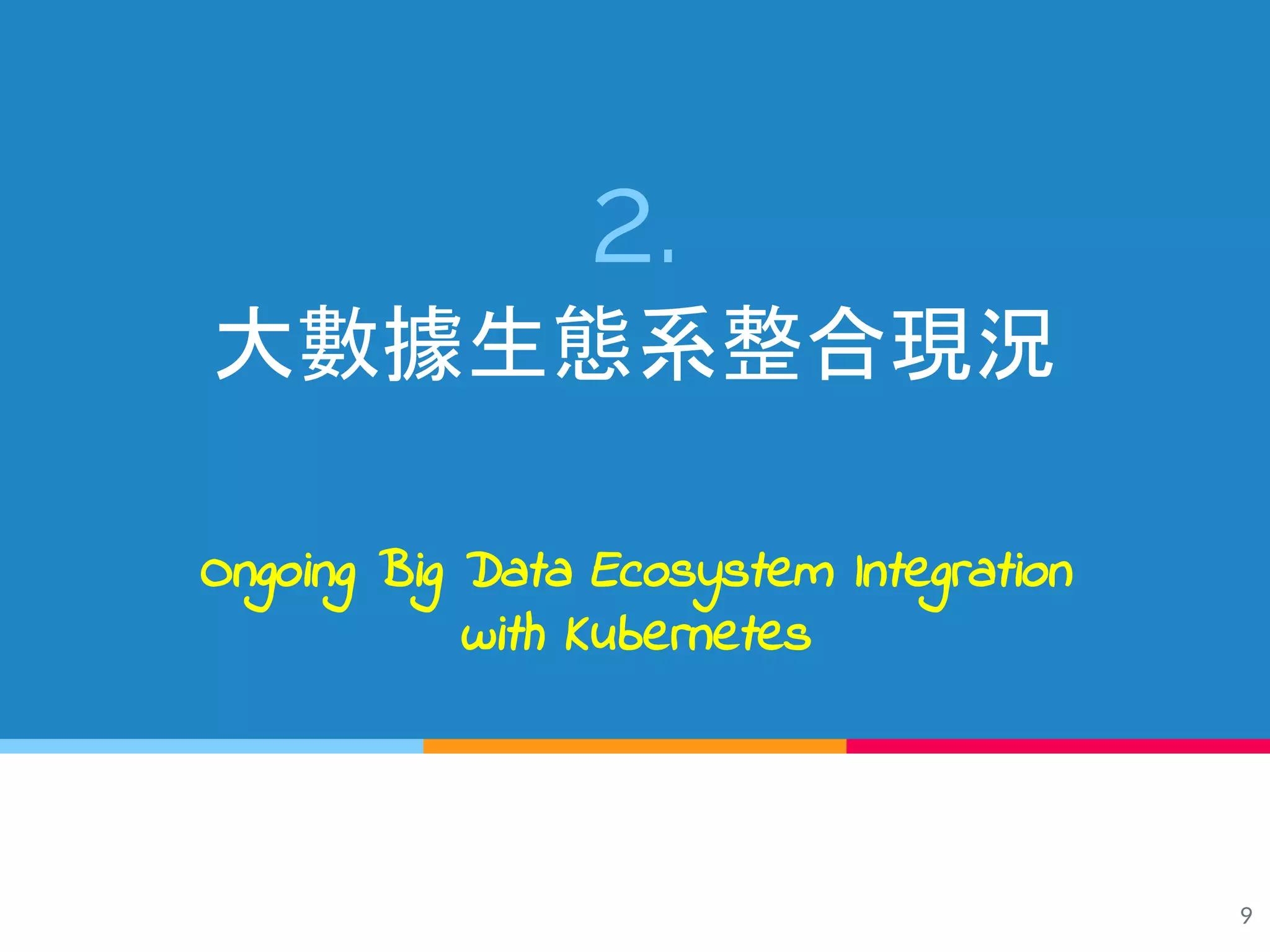 Introduction to K8S Big Data SIG | PPT