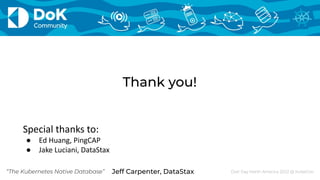 The Kubernetes Native Database | PDF