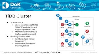 The Kubernetes Native Database | PDF