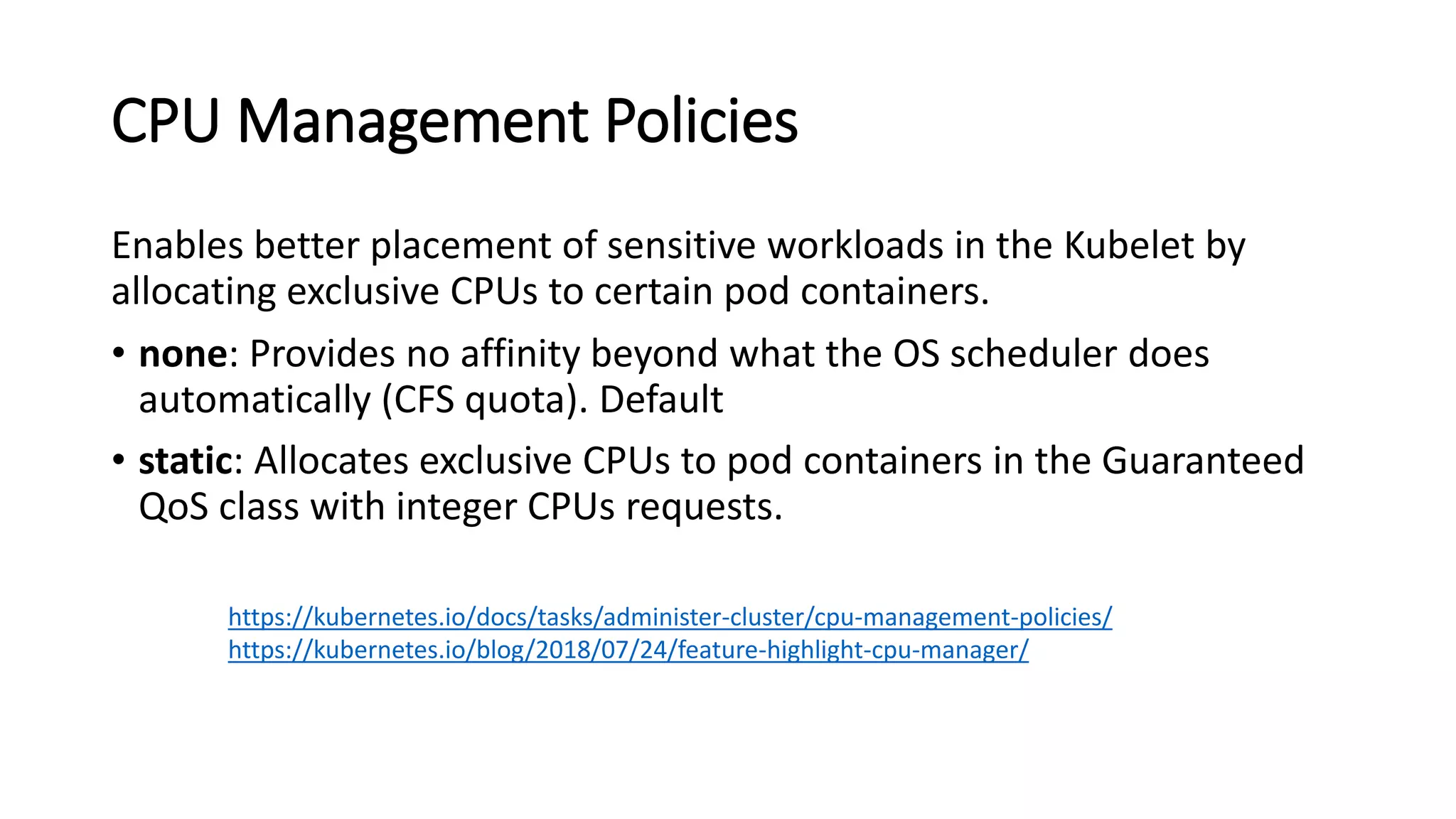 Kubernetes Resources Allocation | PPTX