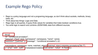 Kubernetes Security with Calico and Open Policy Agent | PDF