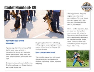 K9 | PDF