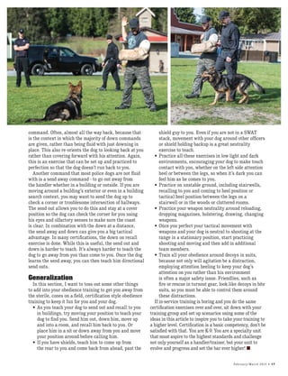 Tactical Obedience Training for Police K9: Introduction | PDF
