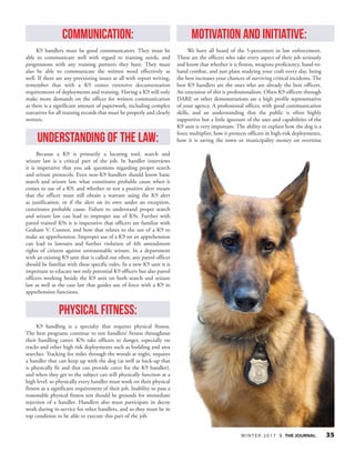 A Guide to Selecting a K9 Handler | PDF