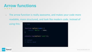 JavaScript ES6 Fundamentals | PPT