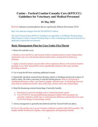 K9 Tactical Combat Casualty (K9TCCC) Guidelines 2023.pdf