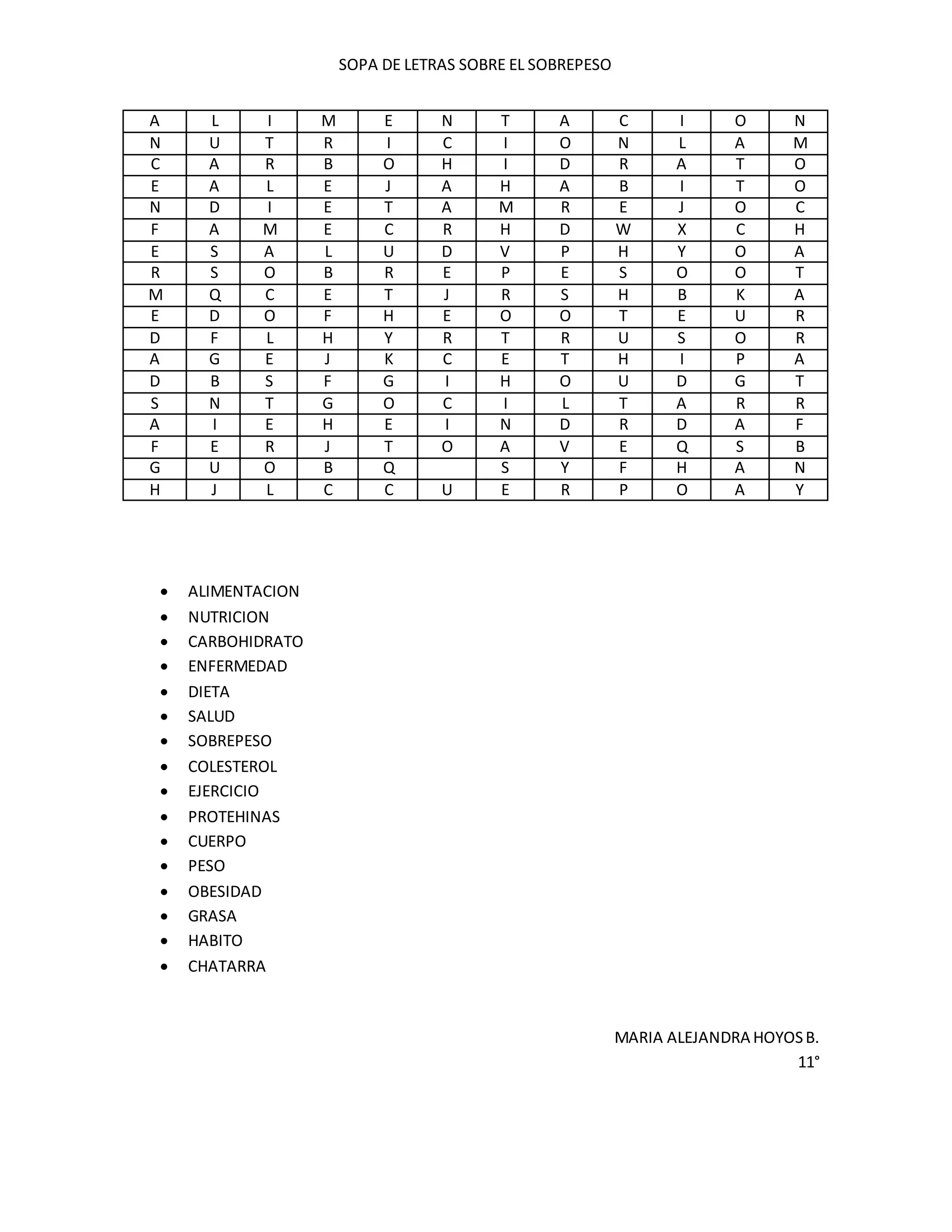 3.2 sopa de letras | DOCX