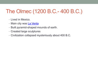 The First Americans | PPTX