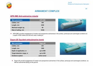 Ka-28 Shipborne Antisubmarine Helicopter | PDF