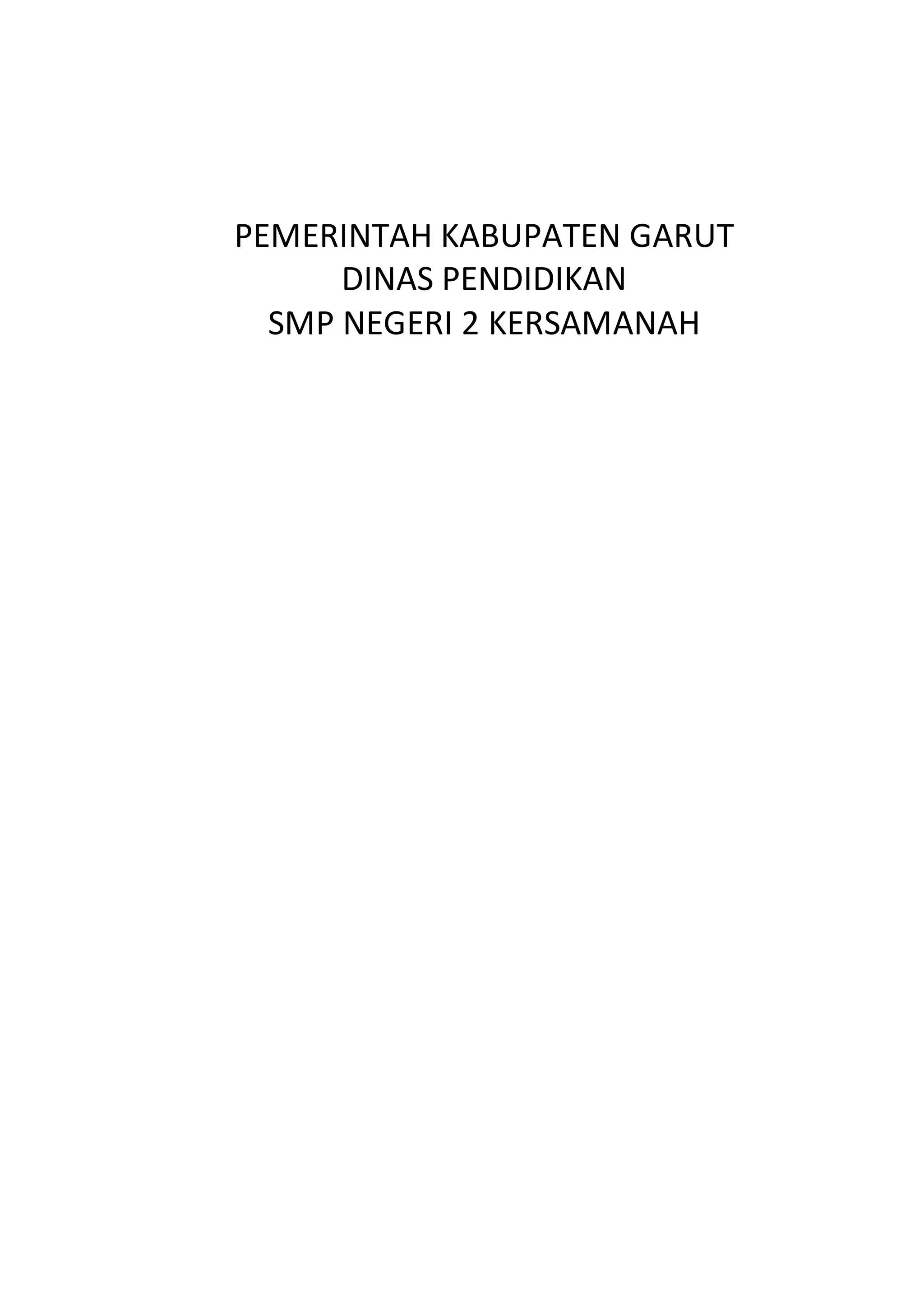 Program kerja | DOCX