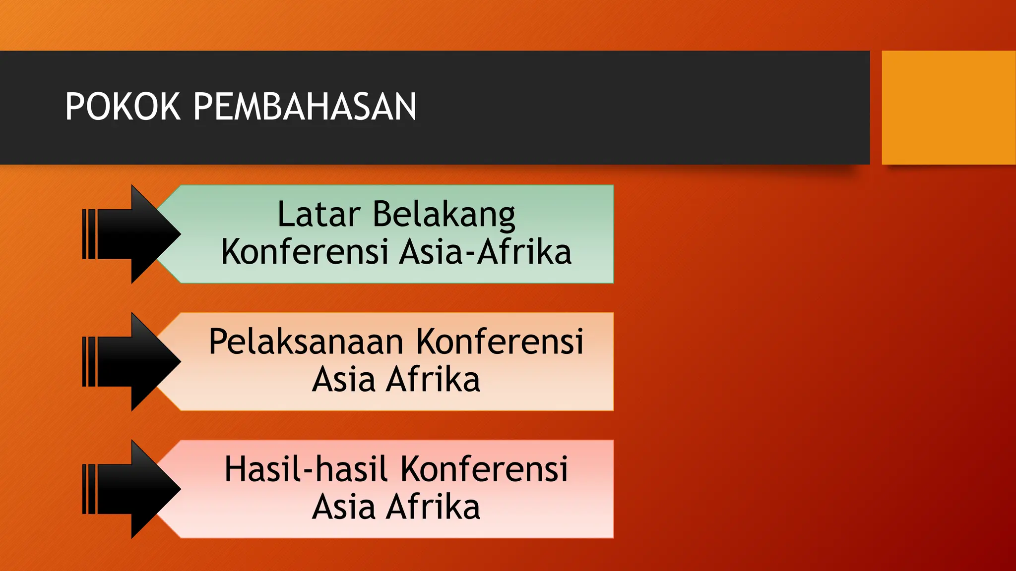 Konferensi asia afrika yang berada di bandung | PPT