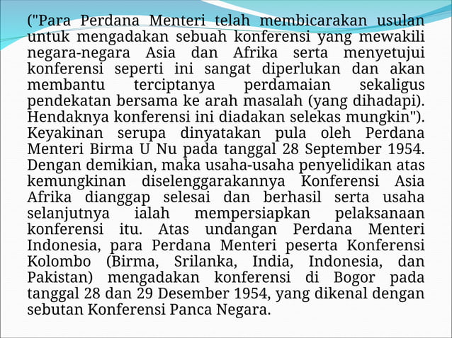 SEJARAH KONFERENSI ASIA AFRIKA (KAA) 1955.ppt