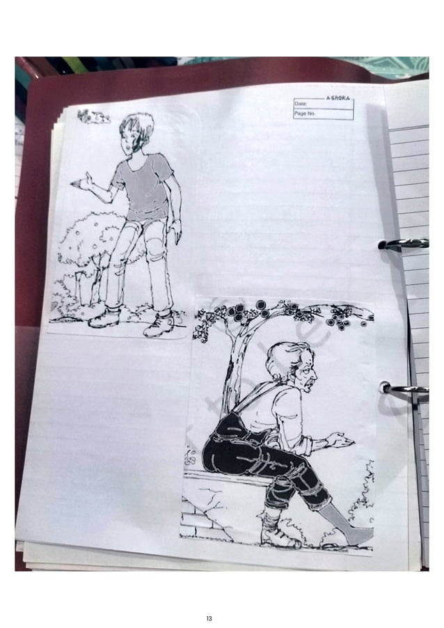 English project class 12 (ch on the face of it) | PDF