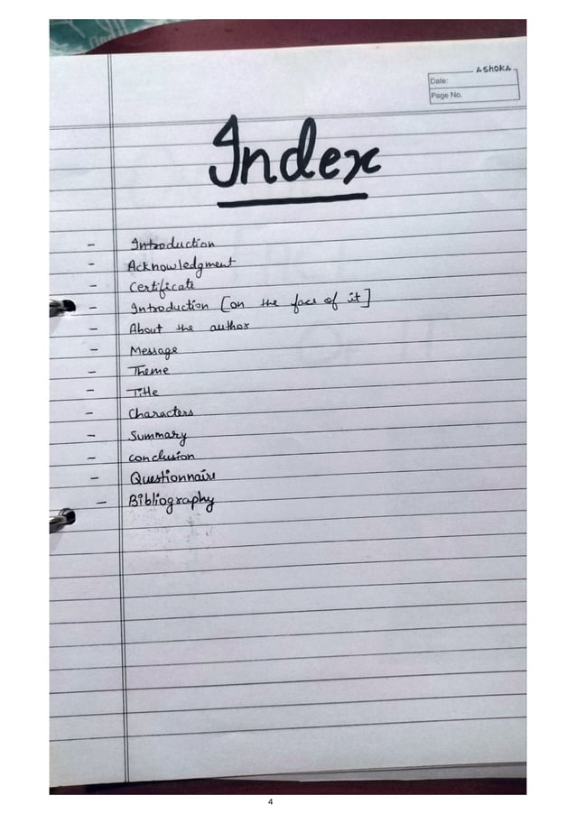 English project class 12 (ch on the face of it) | PDF