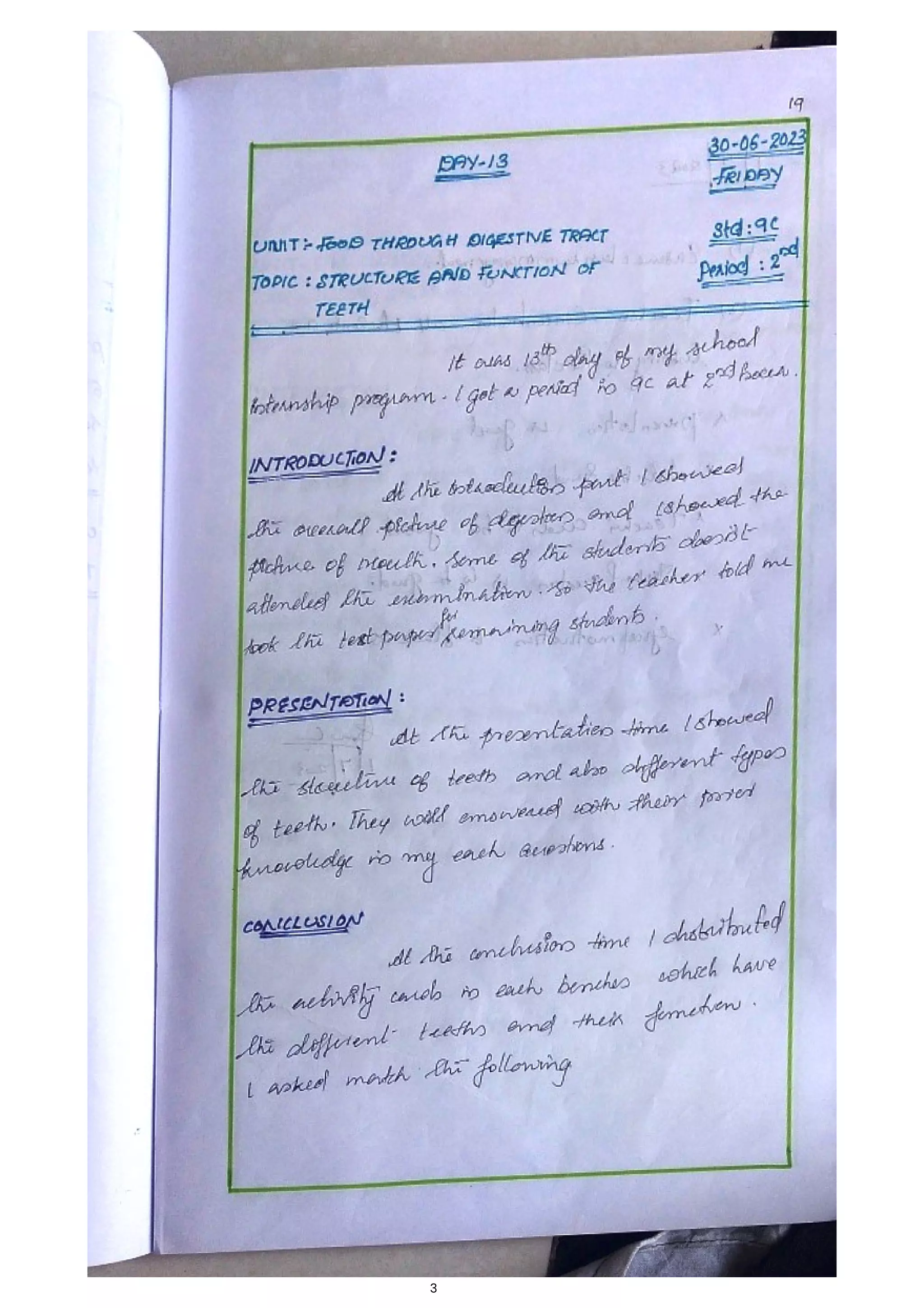 Reflective journal 4-3rd | PDF
