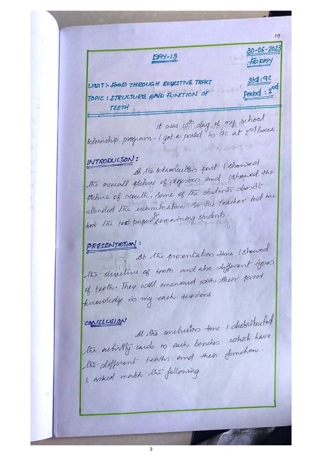 Reflective journal 4-3rd | PDF