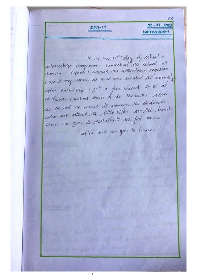 Reflective journal 4-4th week | PDF