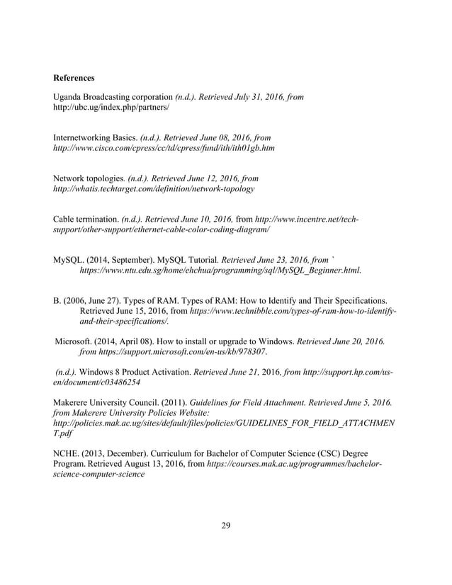 computer science internship report | PDF | Computer Networking | Computing