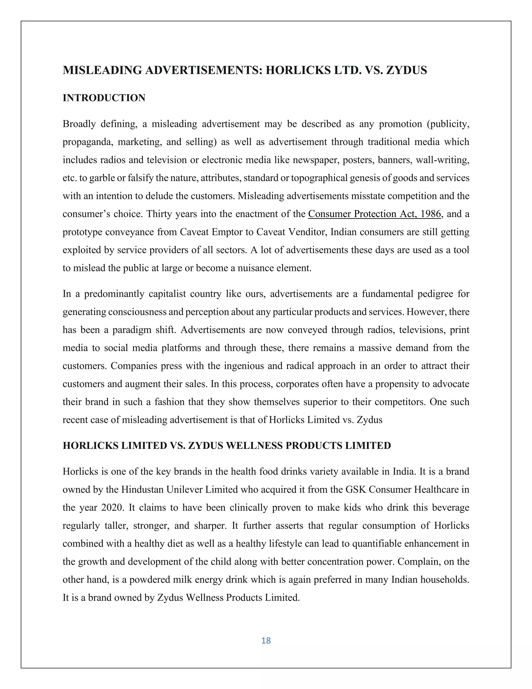 misleading advertisement ppt | PDF