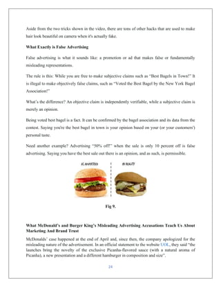 misleading advertisement ppt | PDF