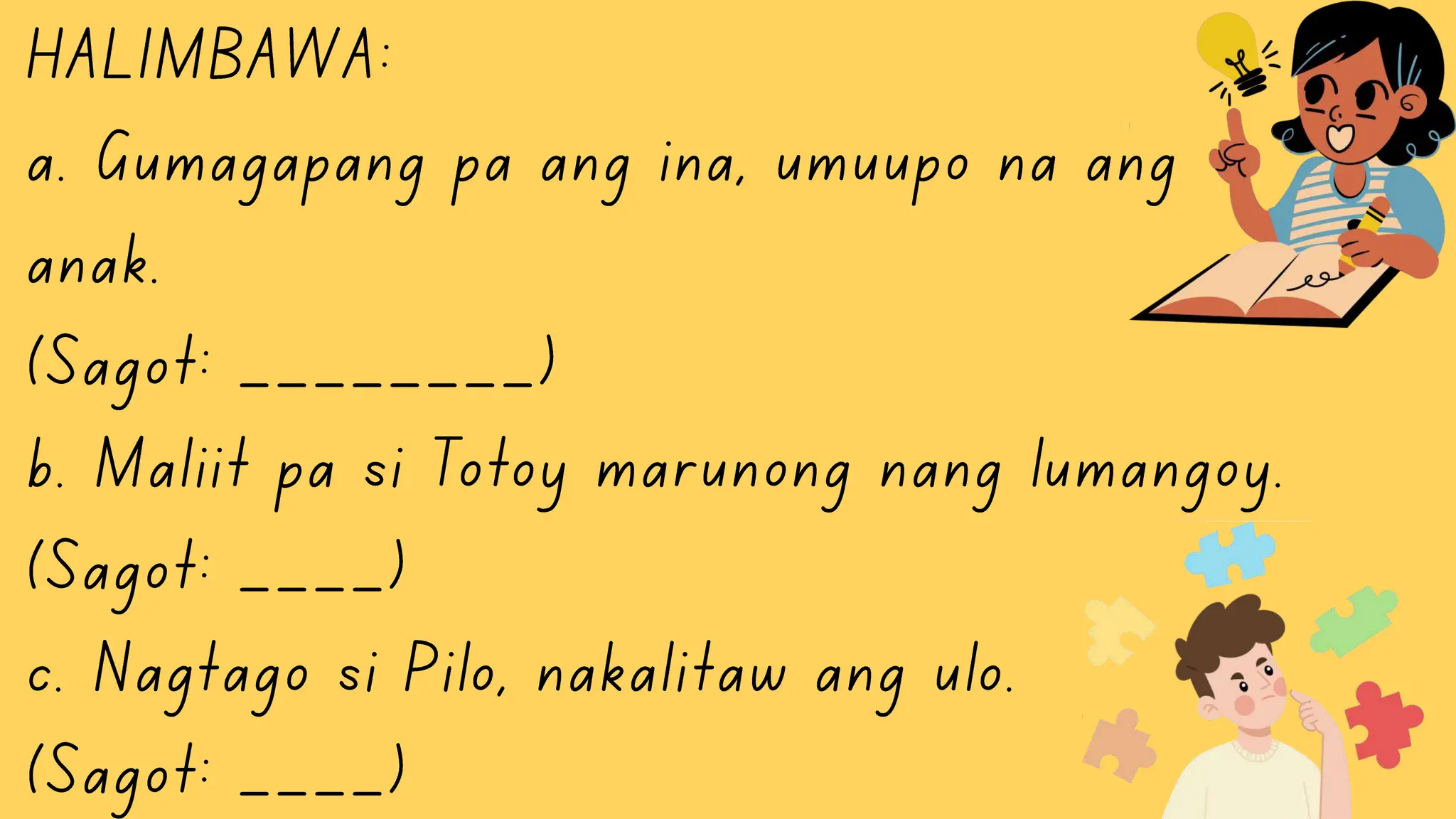 MGA URI NG KAALAMANG BAYAN (TULA, AWITING PANUDYO, PALAISIPAN, BUGTONG ...