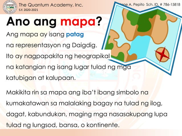 Kaalaman sa paggamit ng mapa | PPT