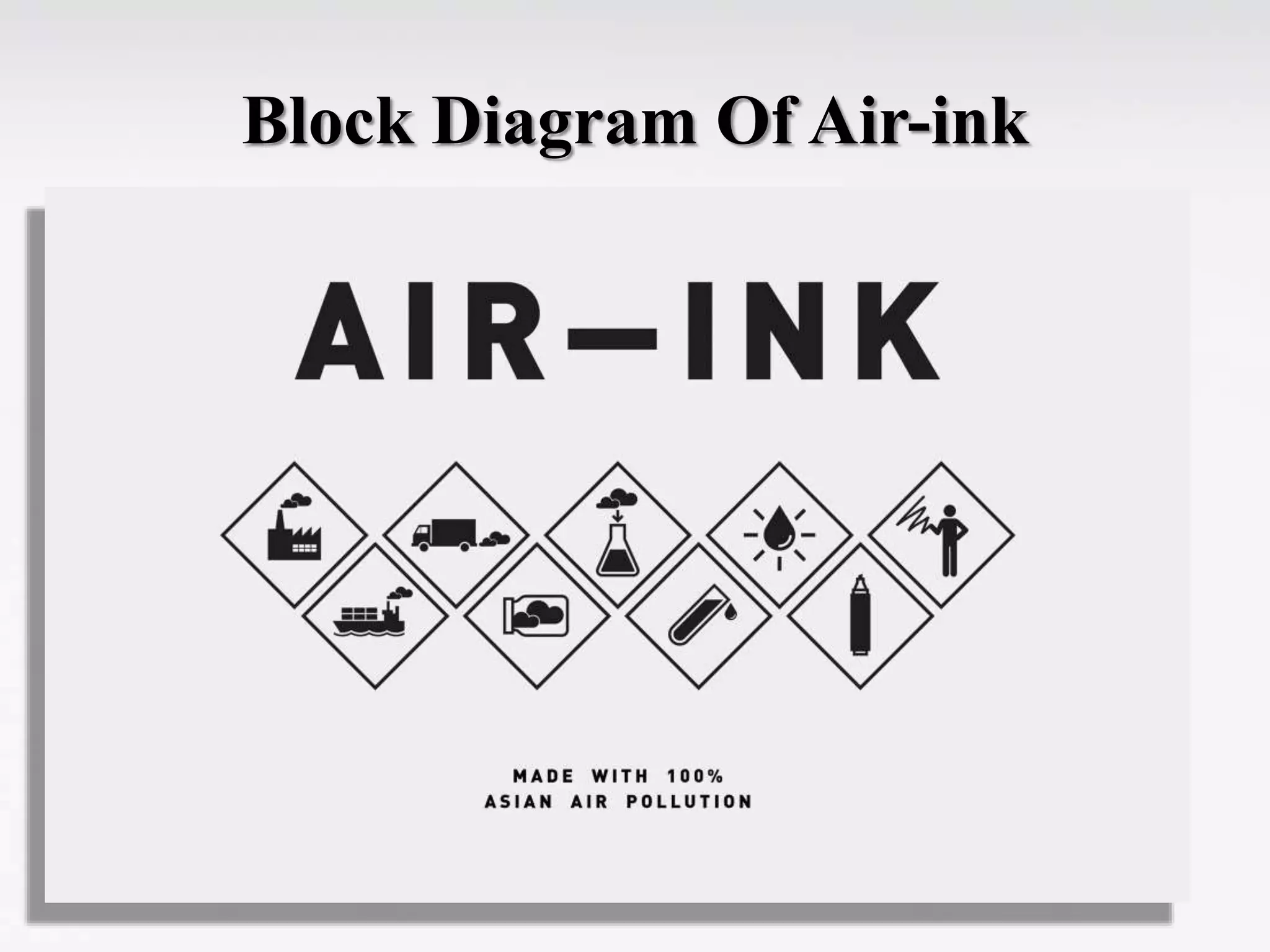 Kaalink AIR-INK: The world's first ink made out of air pollution | PPTX