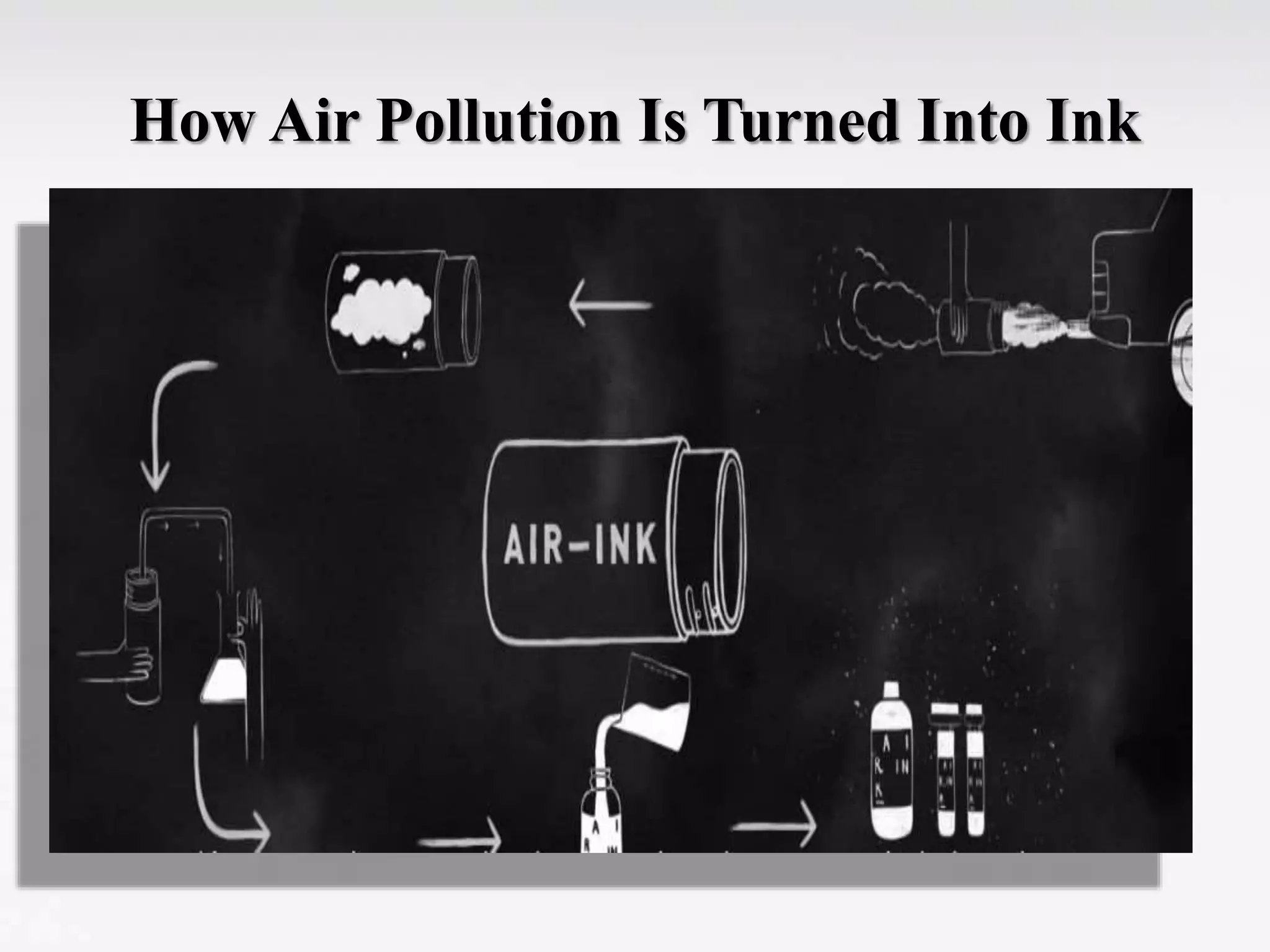 Kaalink AIR-INK: The world's first ink made out of air pollution | PPTX