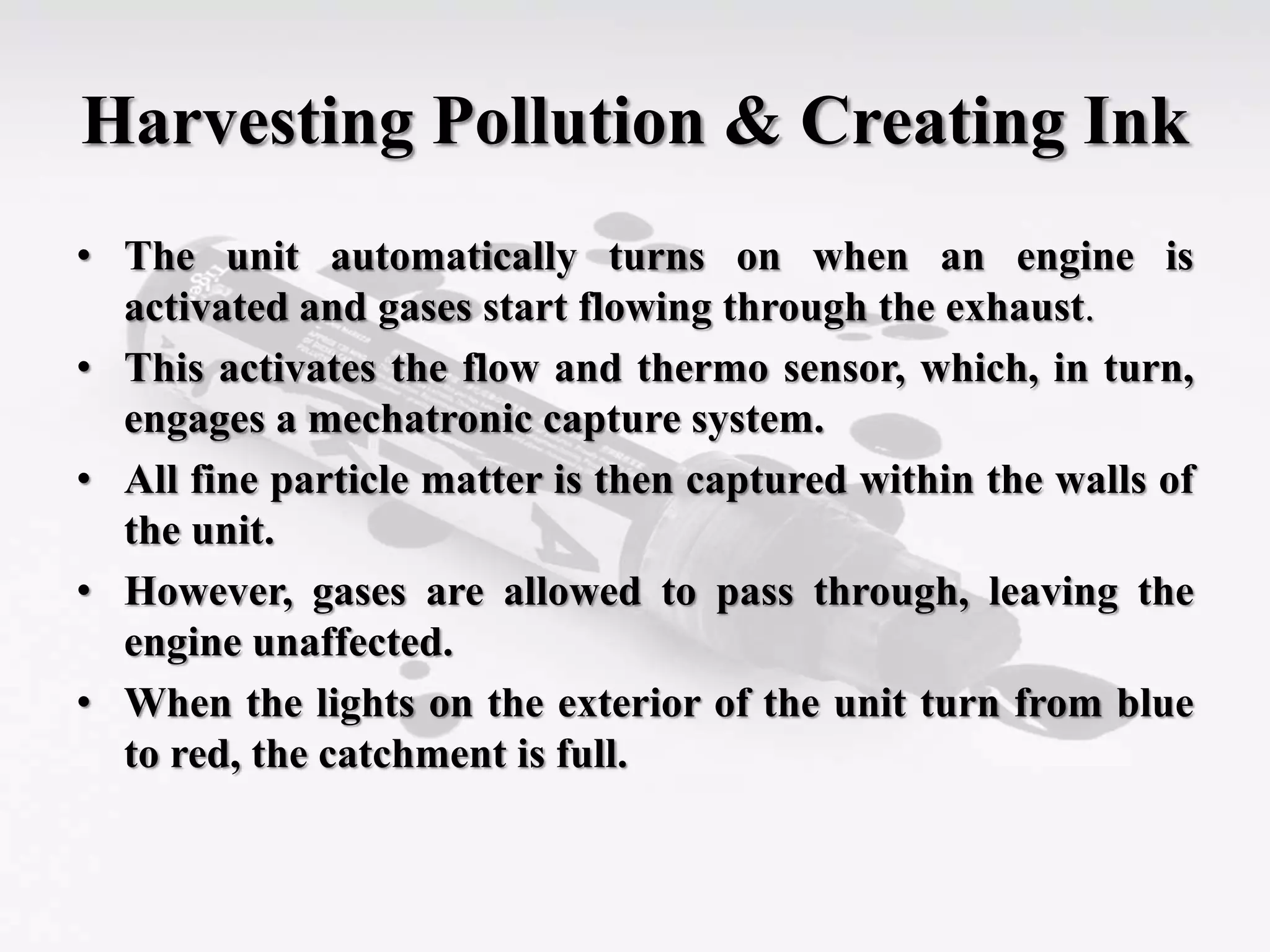 Kaalink AIR-INK: The world's first ink made out of air pollution | PPTX