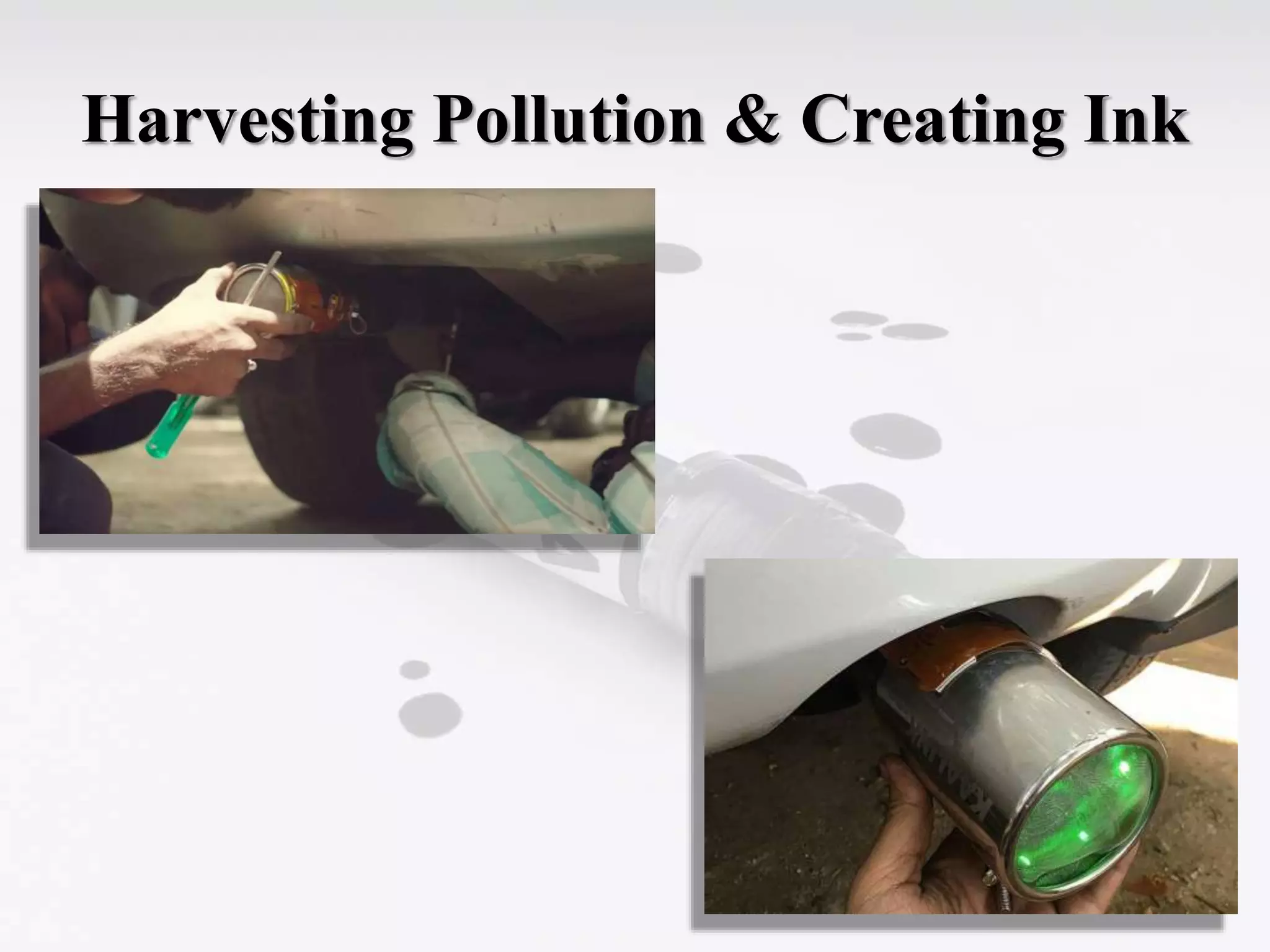 Kaalink AIR-INK: The world's first ink made out of air pollution | PPTX
