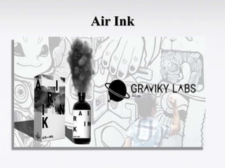 Kaalink AIR-INK: The world's first ink made out of air pollution | PPTX