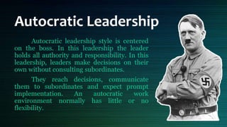 Leadership What, Why and How? | PPTX