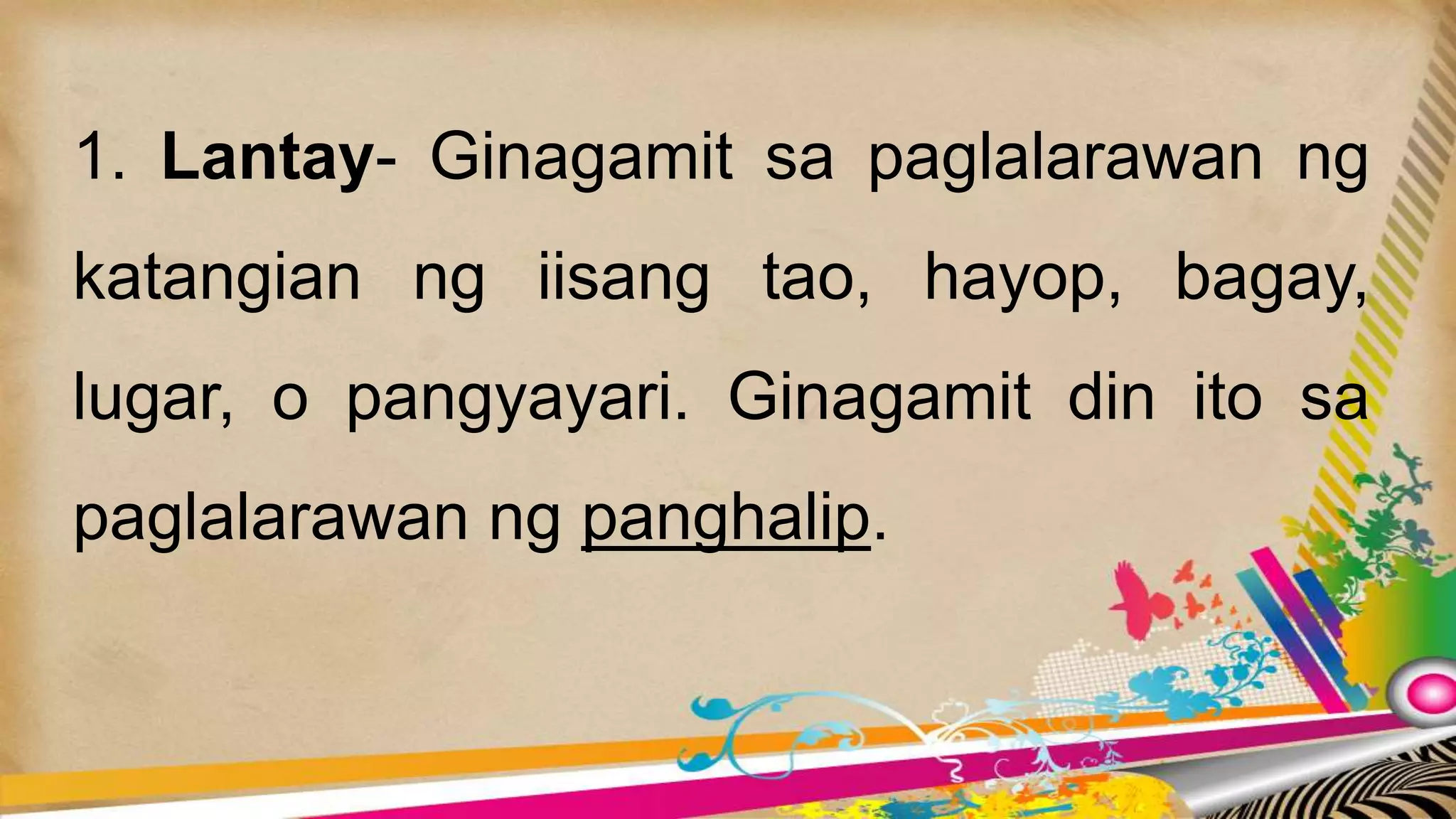 Kaantasan ng Pang- uri | PPTX