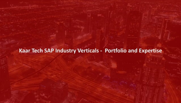 Kaar Tech Product portfolio - UAE | PDF