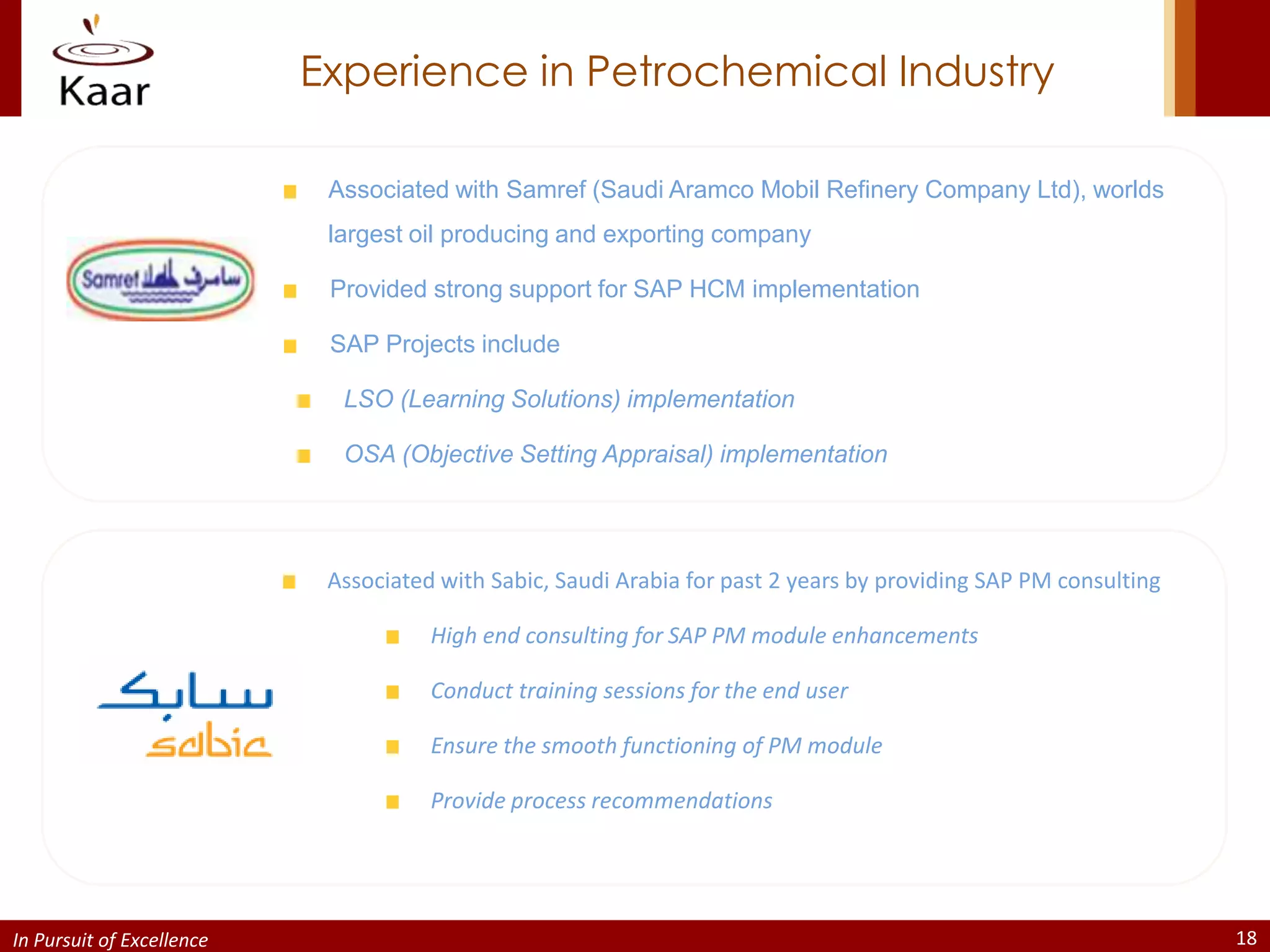Kaar technologies corporate profile | PPTX