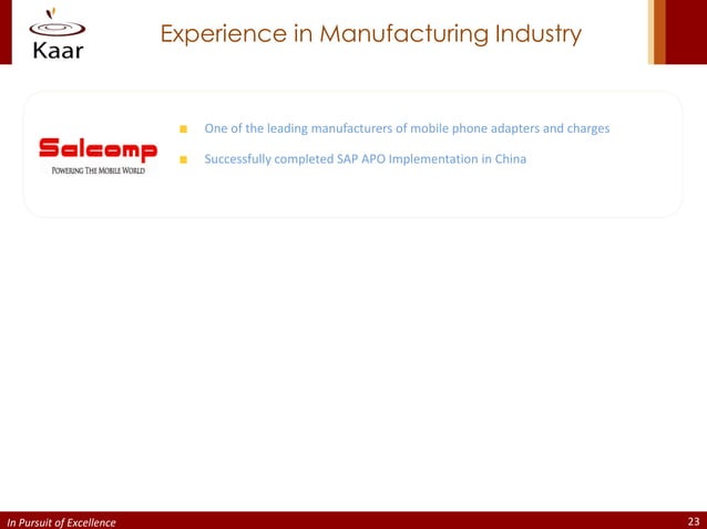 Kaar technologies corporate profile | PPTX