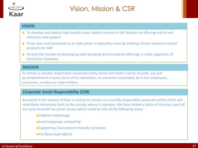 Kaar technologies corporate profile | PPTX