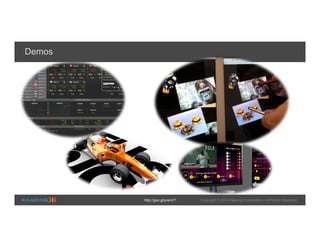 HTML5 WebSocket for the Real-Time Web and the Internet of Things | PPT